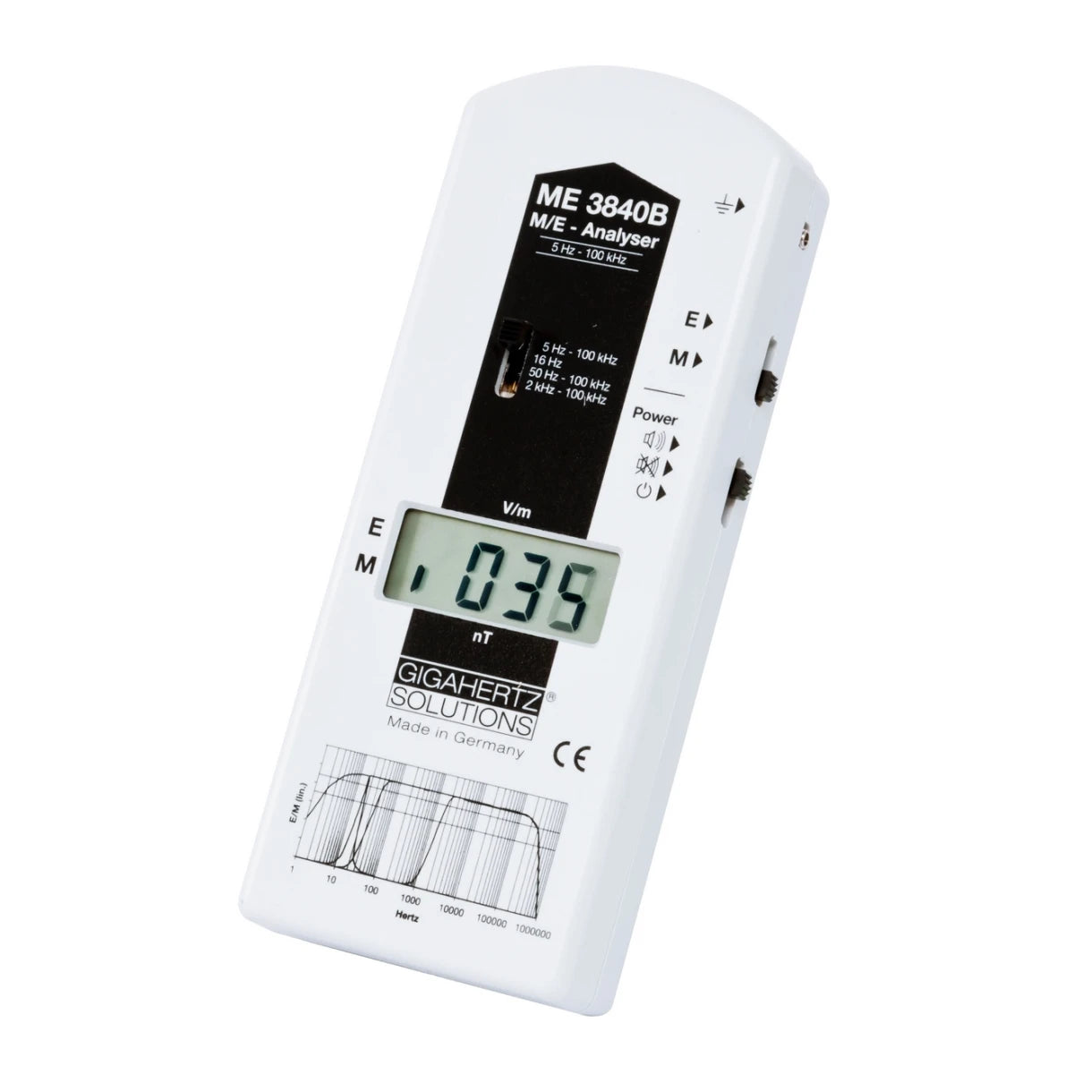 Electric and Magnetic field meter: Gigahertz Solutions ME3840B – EMR ...